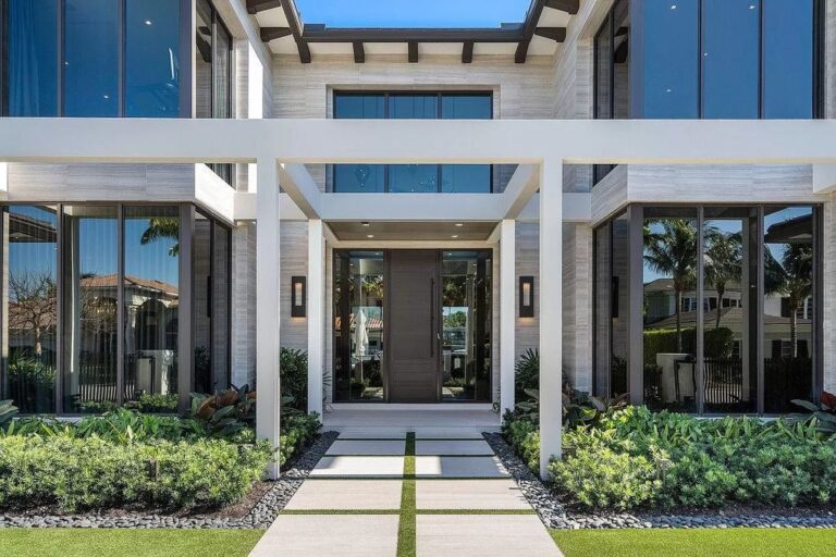 $25,900,000 Breathtaking New Construction Home in Boca Raton, Florida.