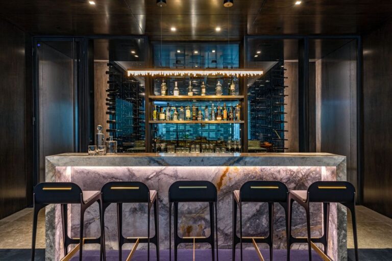 A $32,500,000 Spectacular Hillside Glass-walled Mansion in Beverly Hills