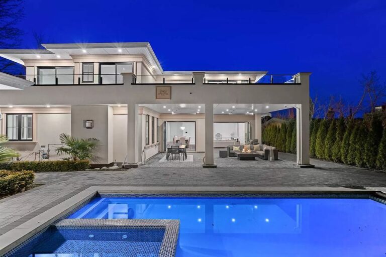 Elegant Classic European Estate in West Vancouver