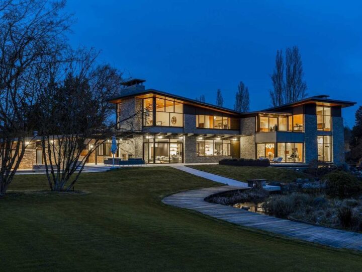 Stunning, Sprawling Mid Century Inspired Estate in Vancouver Listed for ...