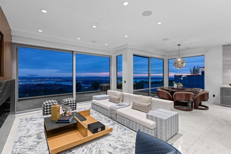Sumptuous West Vancouver Villa with Sensational Views
