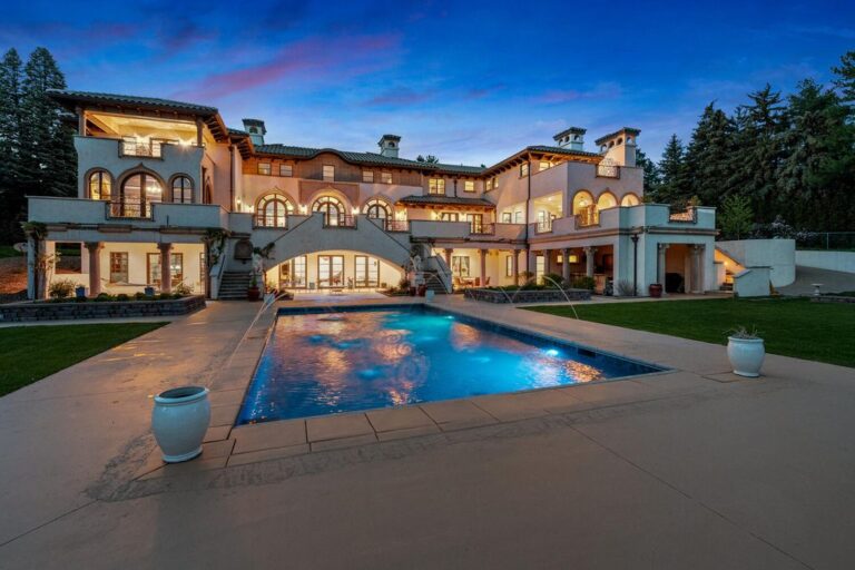 Experience European Elegance with Panoramic Golf Course Views in this ...