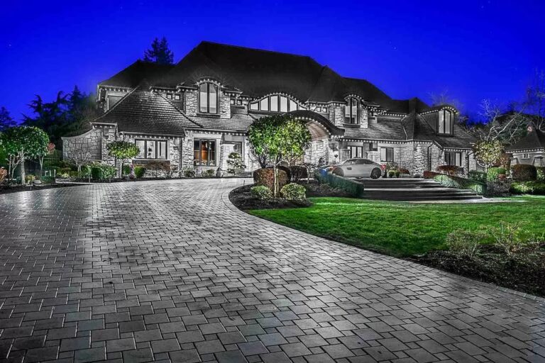 Majestic Classic European Inspired Mansion in Surrey