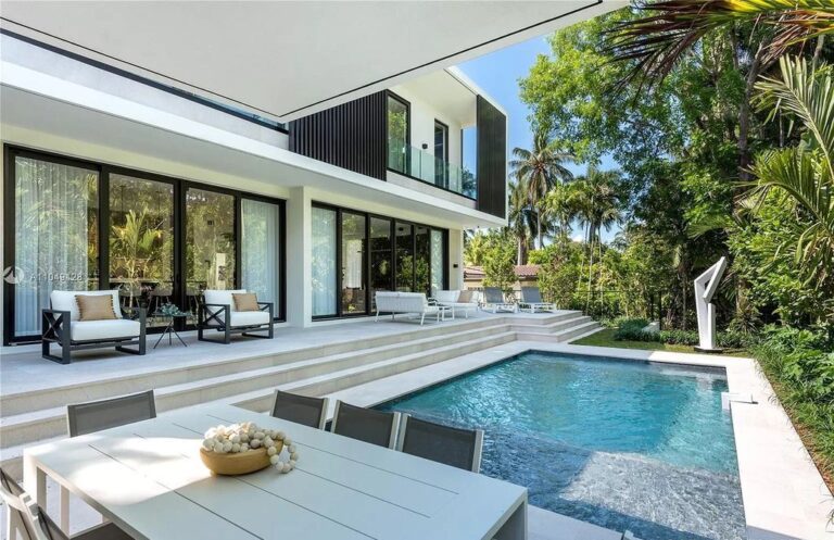 Spectacular New Modern Home in Miami Beach on Market for $5,850,000