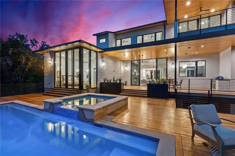 $8,990,000 Austin Home brings Timeless Beauty to Contemporary Design