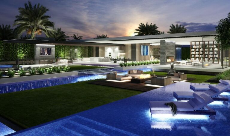 Trophy View Beverly Hills Mansion Concept by Vantage Design Group
