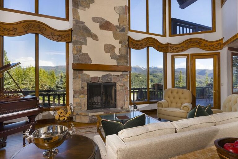 Iconic Home with 360-Degree Mountain Views, Expansive Entertaining ...