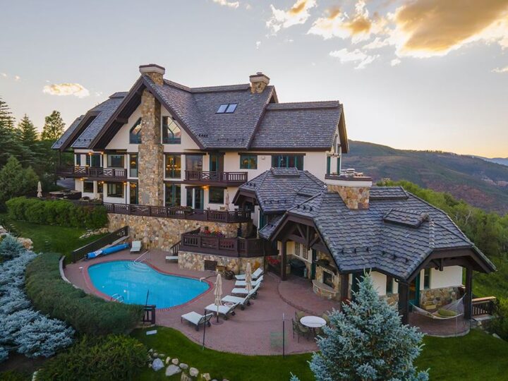 Iconic Home with 360-Degree Mountain Views, Expansive Entertaining ...