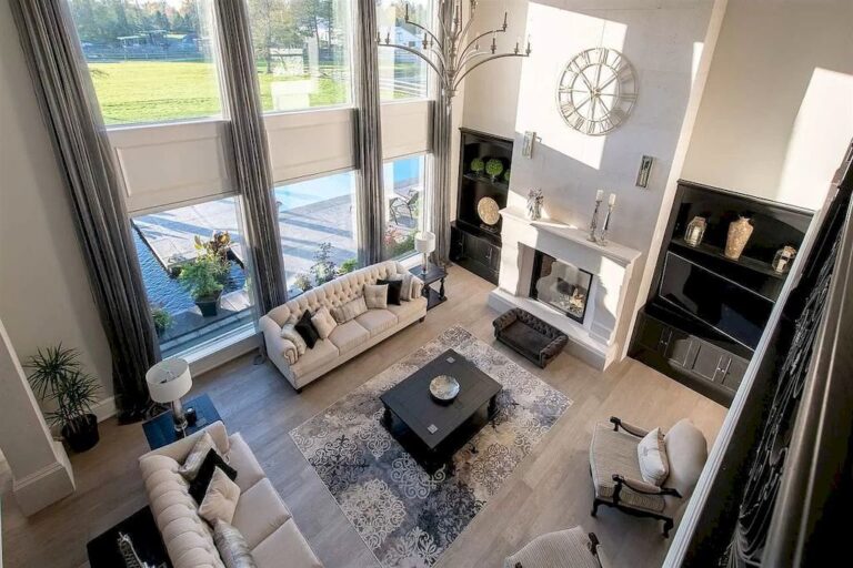 Chateau Ravissant, Newly Built French Manor Estate in Langley