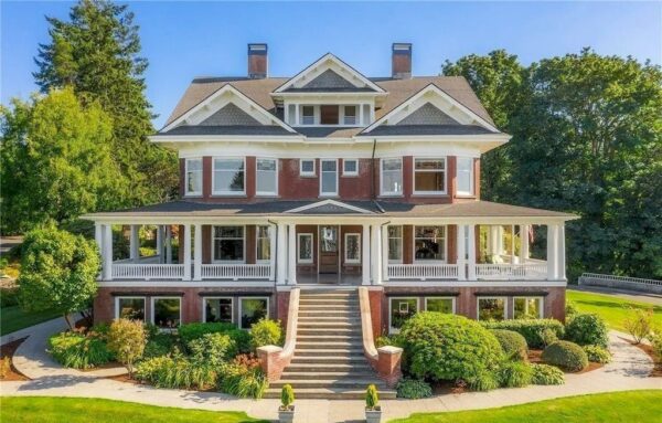 Historic Rucker Mansion in Washington with Impeccable Landscaping Sells ...
