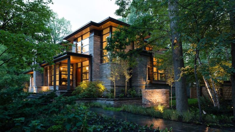 Modern Nature House for Comfort Family Living by David Small Designs