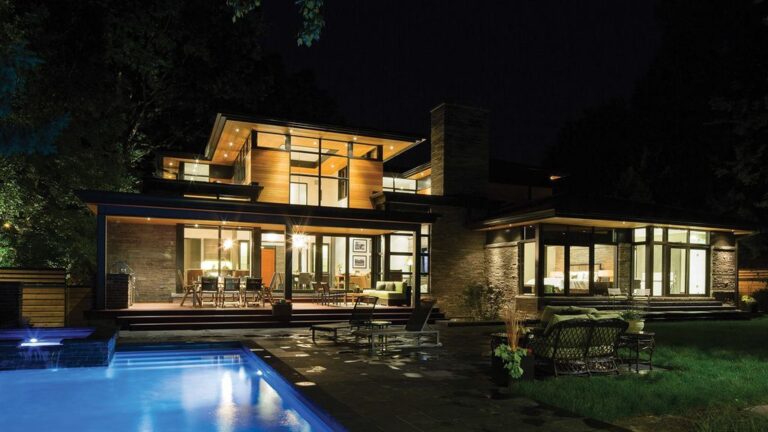 Modern Nature House for Comfort Family Living by David Small Designs