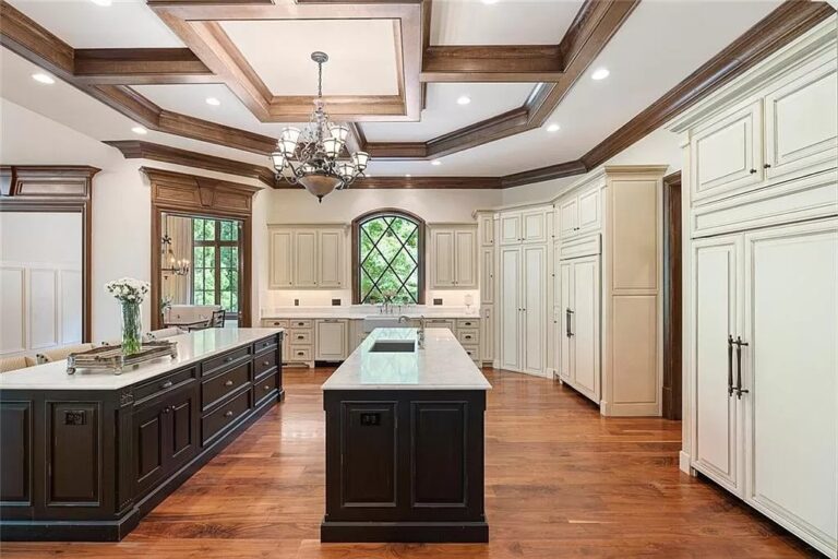 Stunning Custom English Manor Home in Winterthur Estates in Georgia