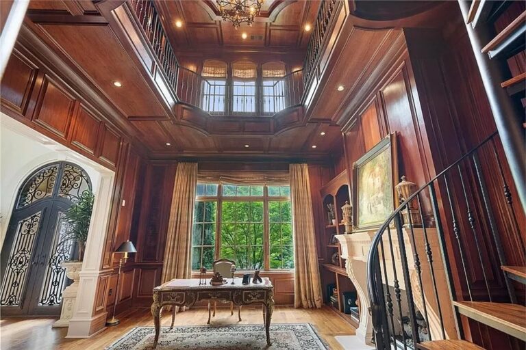 Stunning Custom English Manor Home in Winterthur Estates in Georgia