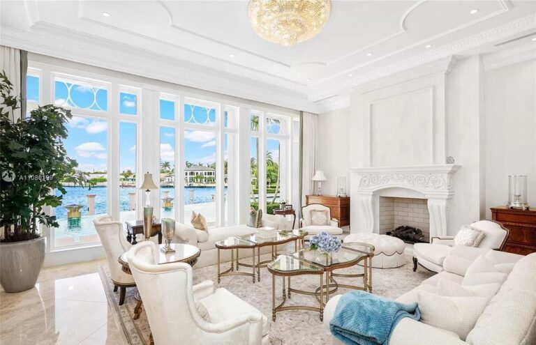 This Unique Boca Raton Mansion comes with the Ultimate Entertaining Space