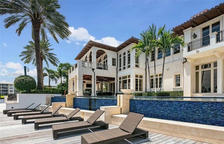 This Unique Boca Raton Mansion comes with the Ultimate Entertaining Space