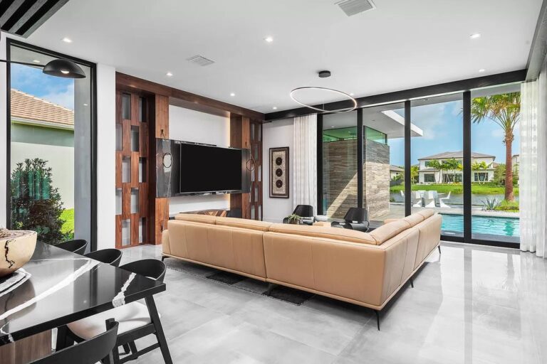 $4.6M Brand New Modern Home in Boca Raton with Fabulous Backyard