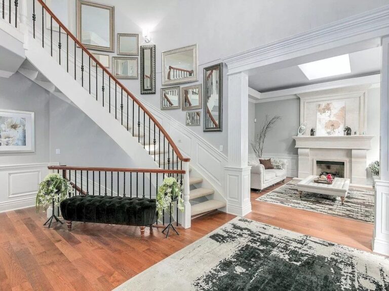 Luxury and Nature Await You at This C$3,998,000 Elegant Gated Mansion ...