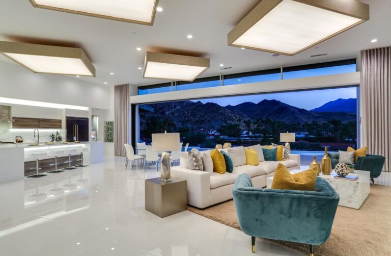 Brian Foster Designs Modern Home in Rancho Mirage by asks $3,995,000
