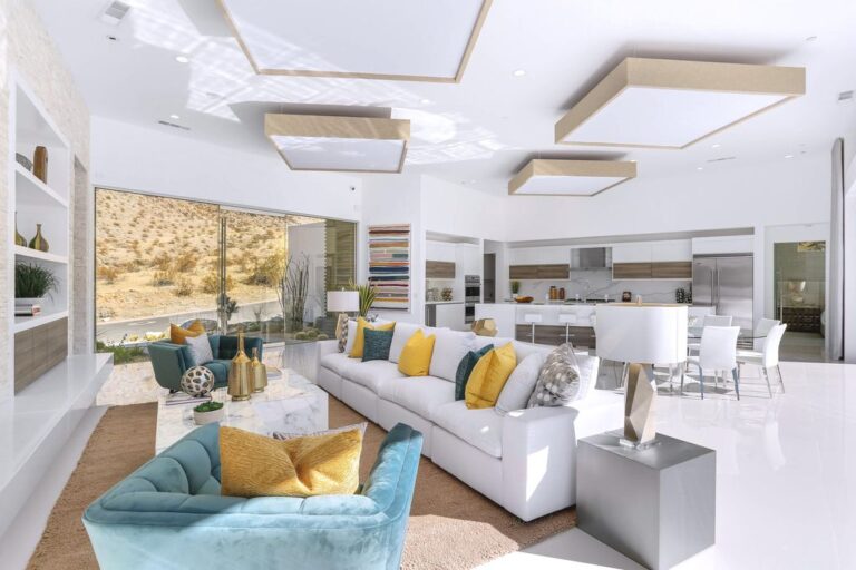 Brian Foster Designs Modern Home in Rancho Mirage by asks $3,995,000