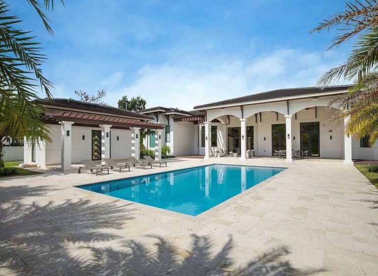 Striking Brand New Construction Home in Miami Asking for $6,9950,000