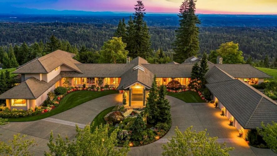 Stunning Ralph Anderson Estate in Washington with Gorgeous Blooming ...