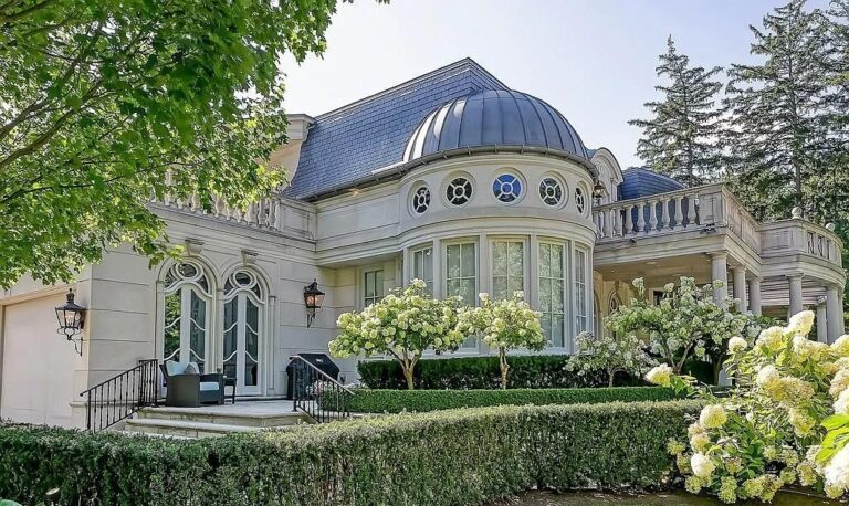 Enjoy a Haven of Ultimate Luxury at This C$25,000,000 Classic European ...