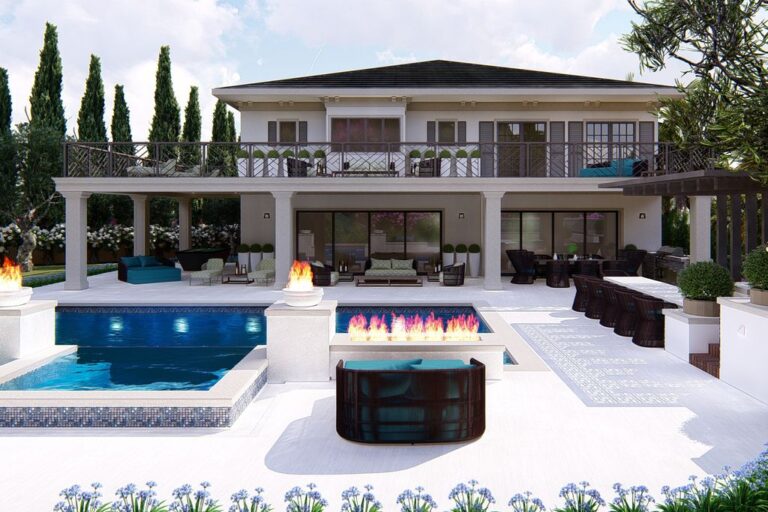 Modern Home Design Concept in California by Bauer Design Group, LLC