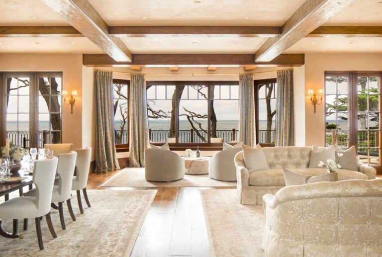 World Class Mansion in Pebble Beach on Breathtaking Natural Setting