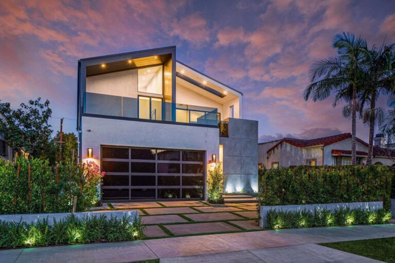 Brand New Geometric Modern Home in Beverly Grove asking $4,750,000