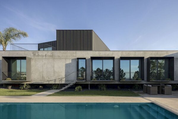 PS House with Unique Terrace Solution by Inception Architecture Studio