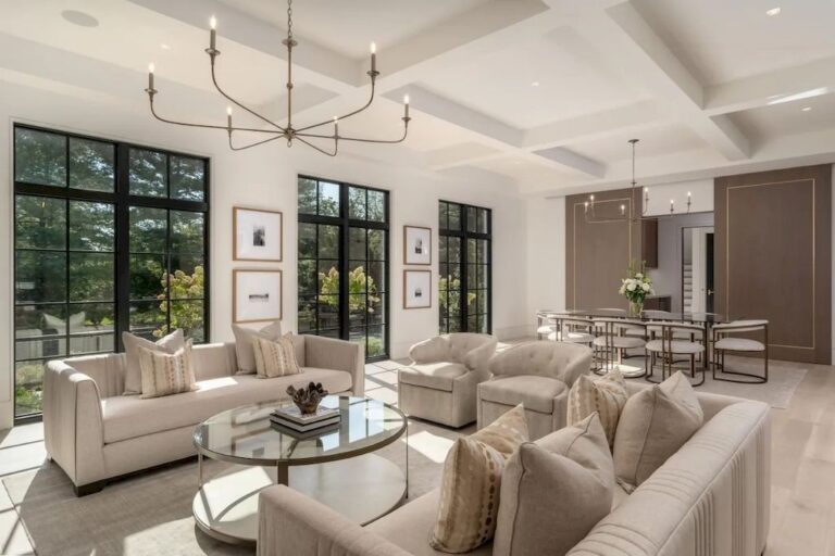 Stunning New Modern European Country House in Virginia Listed for ...