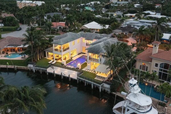 Waterfront Home in Boca Raton is Perfect for Boating Enthusiasts