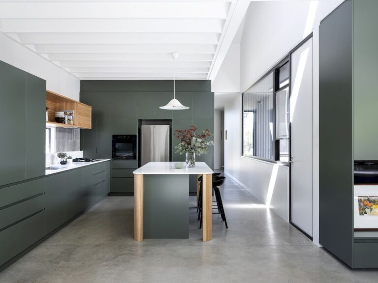 Blackheath courtyard house with prominent facade by Pearson Architecture