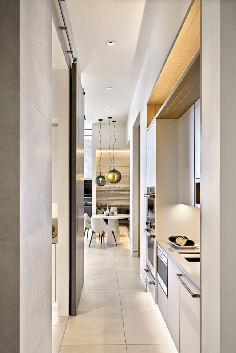 Classic and Modernist Design of Ebony and Ivory House by Drewett Works