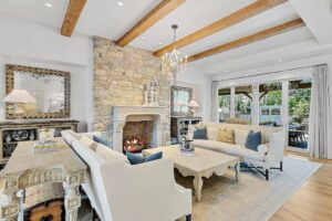 Artful Stone Manor: A Fusion of Understated Elegance and Modern Rustic ...