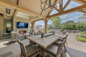 Artful Stone Manor: A Fusion of Understated Elegance and Modern Rustic ...