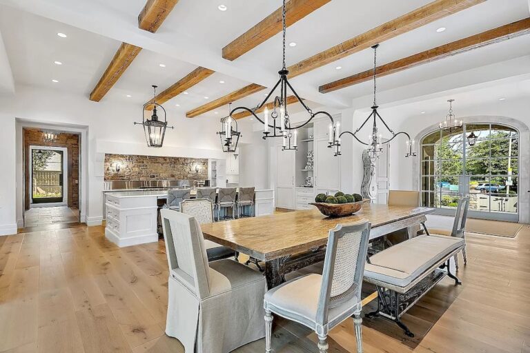 Artful Stone Manor: A Fusion of Understated Elegance and Modern Rustic ...