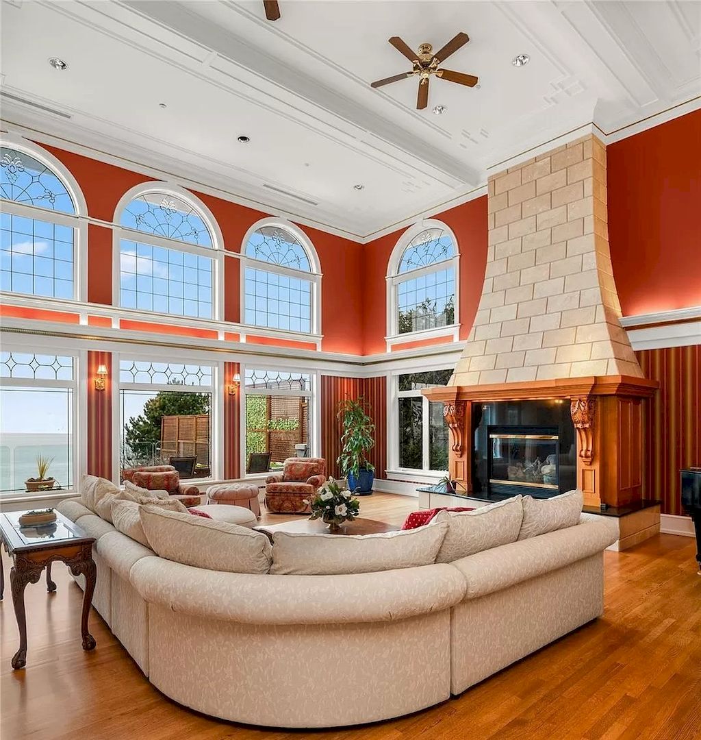 Masterwork of Architecture in Oak Bay with Panoramic Water Views Lists ...