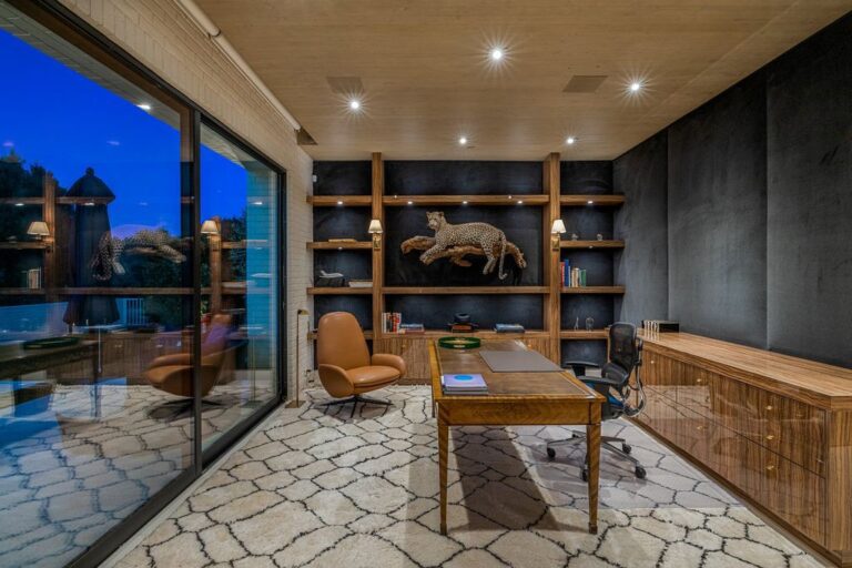This Vintage Country Club Home is a True Trophy of Design