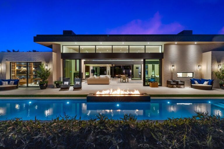 This Vintage Country Club Home is a True Trophy of Design