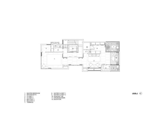Skyview House, Inverts its Layout for More Natural Living by William Kaven