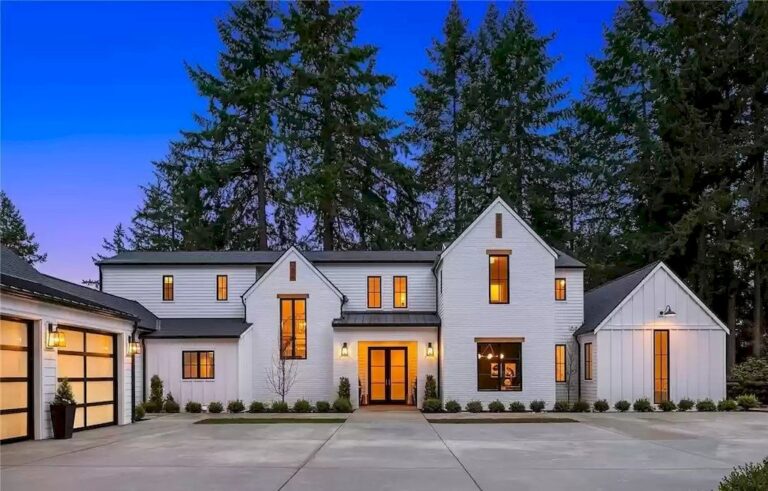 Spectacular New-build Estate Has It All in Washington Hits Market for ...