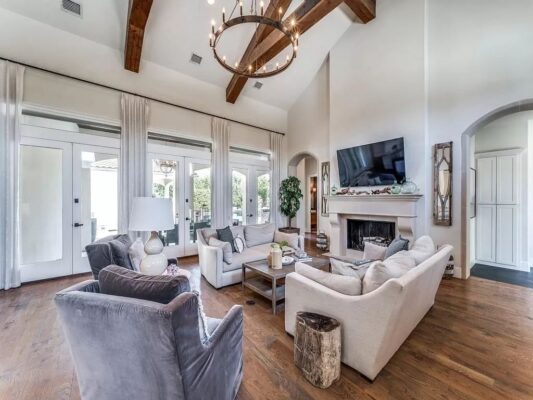 This Entertainers Dream Home in Lucas is A Perfect Blend of Elegance ...