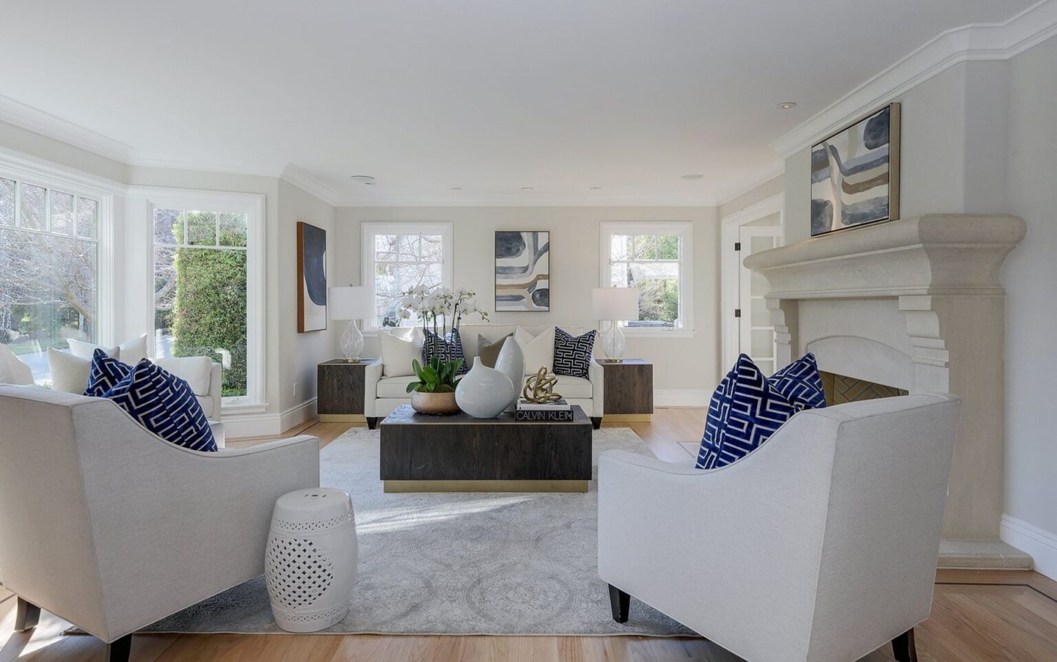 Impressive Executive Home in Los Altos Hills with Distinctive ...