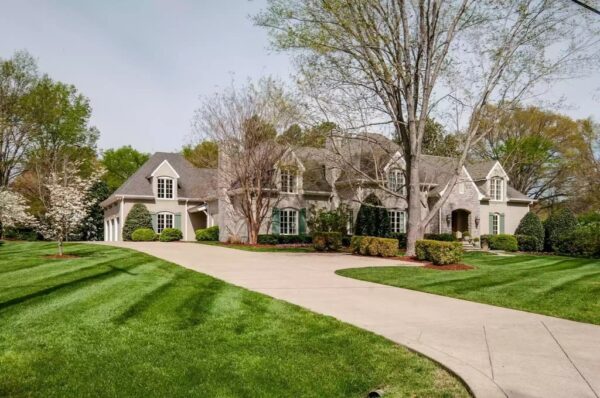 Timeless Country French Traditional Home in Tennessee Hits Market for ...