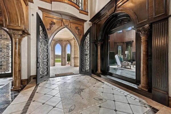 This Incredible Custom Castle Estate in Southlake has It All with ...