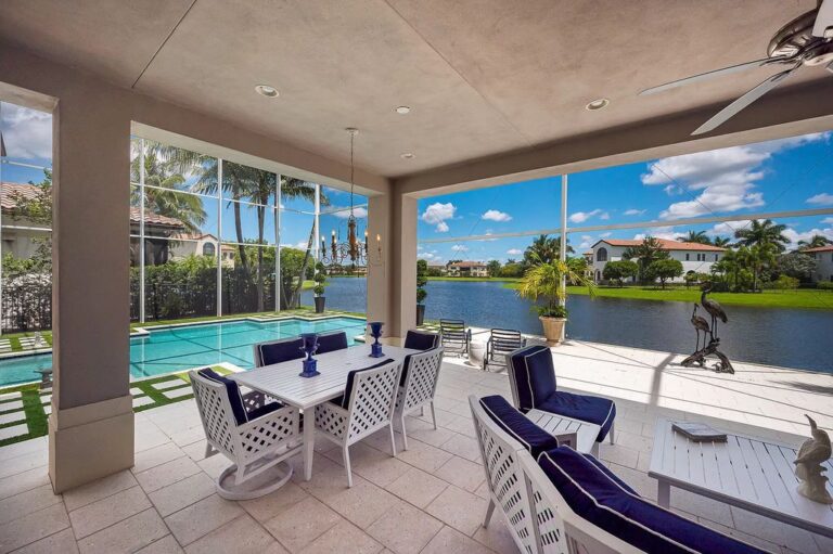 Inside A $3,099,000 Boca Raton Smart Home on A Premium Lot Overlooking ...