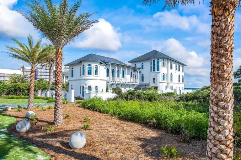 This Custom Beach Retreat with Stunning Views of The Gulf of Mexico in ...