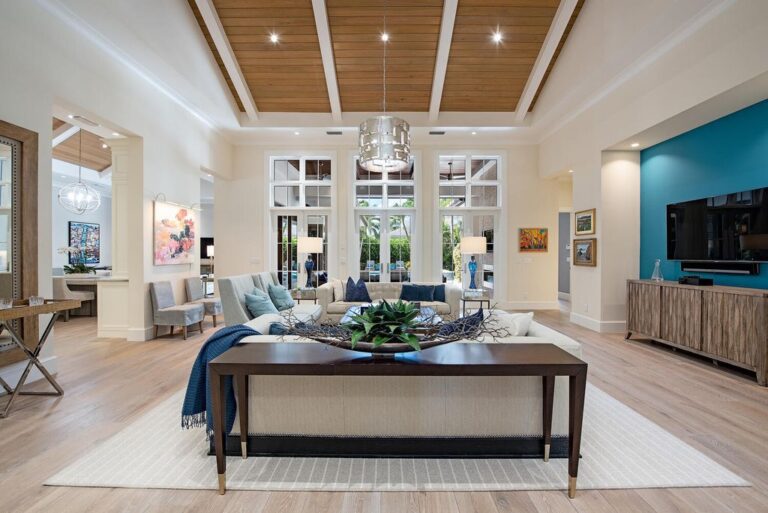 This $7,495,000 Incredible Architectural Home in Naples is Truly An ...